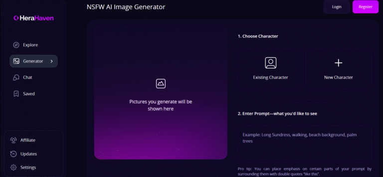 HeraHaven AI - Create Your Own Girlfriend & Chat
